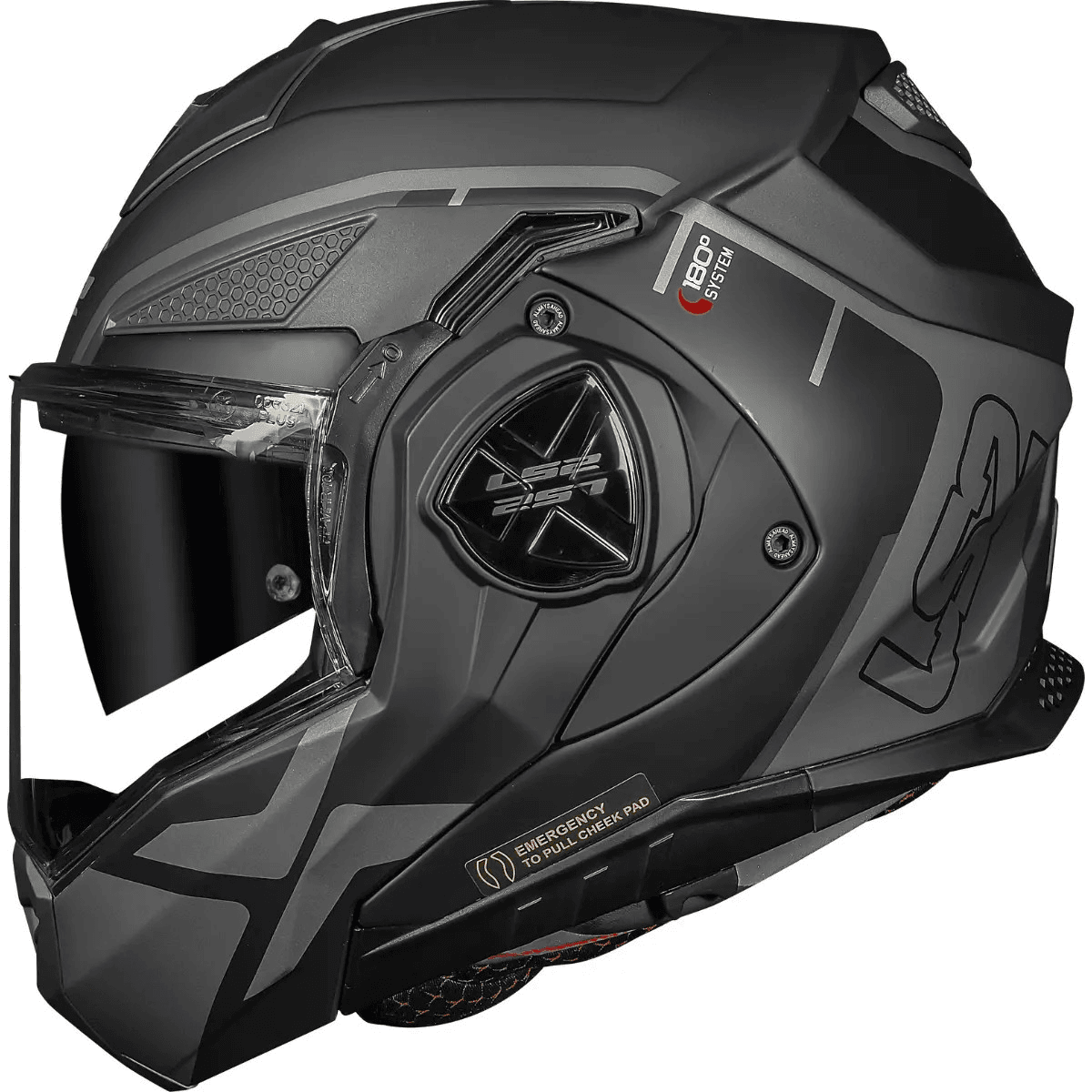 CAPACETE LS2 FF901 ADVANT X - METRYK - TITANIUM FOSCO - 56 | Moto One