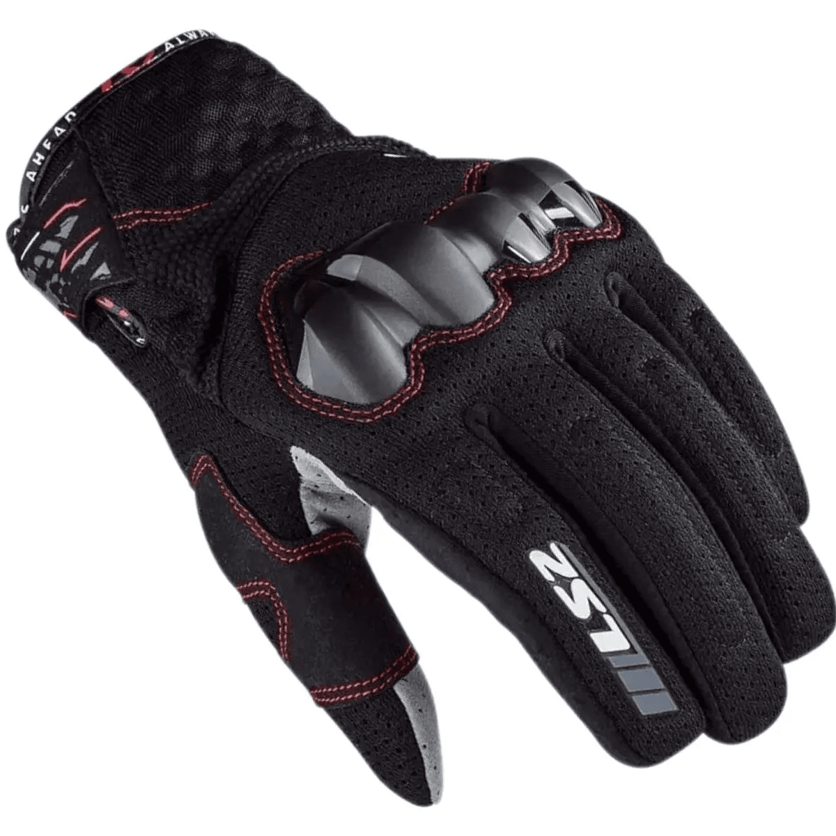 Luva Ls2 Bend - Preta Cinza | Moto One