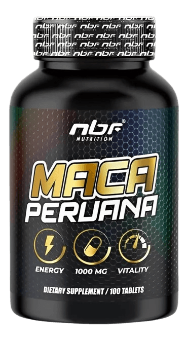 Maca Peruana 1000mg 100 Tablets Nbf Nutrition | MSK Suplementos