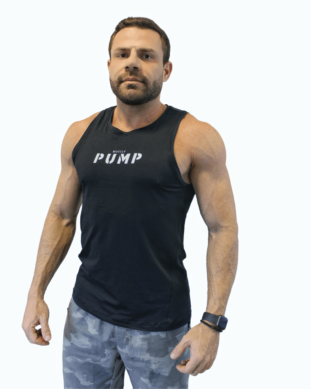Compre Regata Slim Aerodry Preta - Conforto e Tecnologia | MUSCLEPUMP