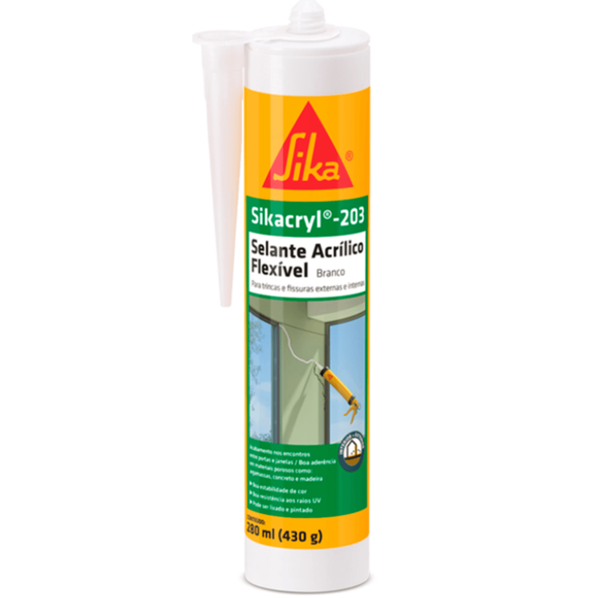 Sikacryl - 203 Sika - 280ml | NetKoll