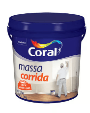 MASSA CORRIDA CORAL 25KG BALDE - CORAL | Nobel Tintas