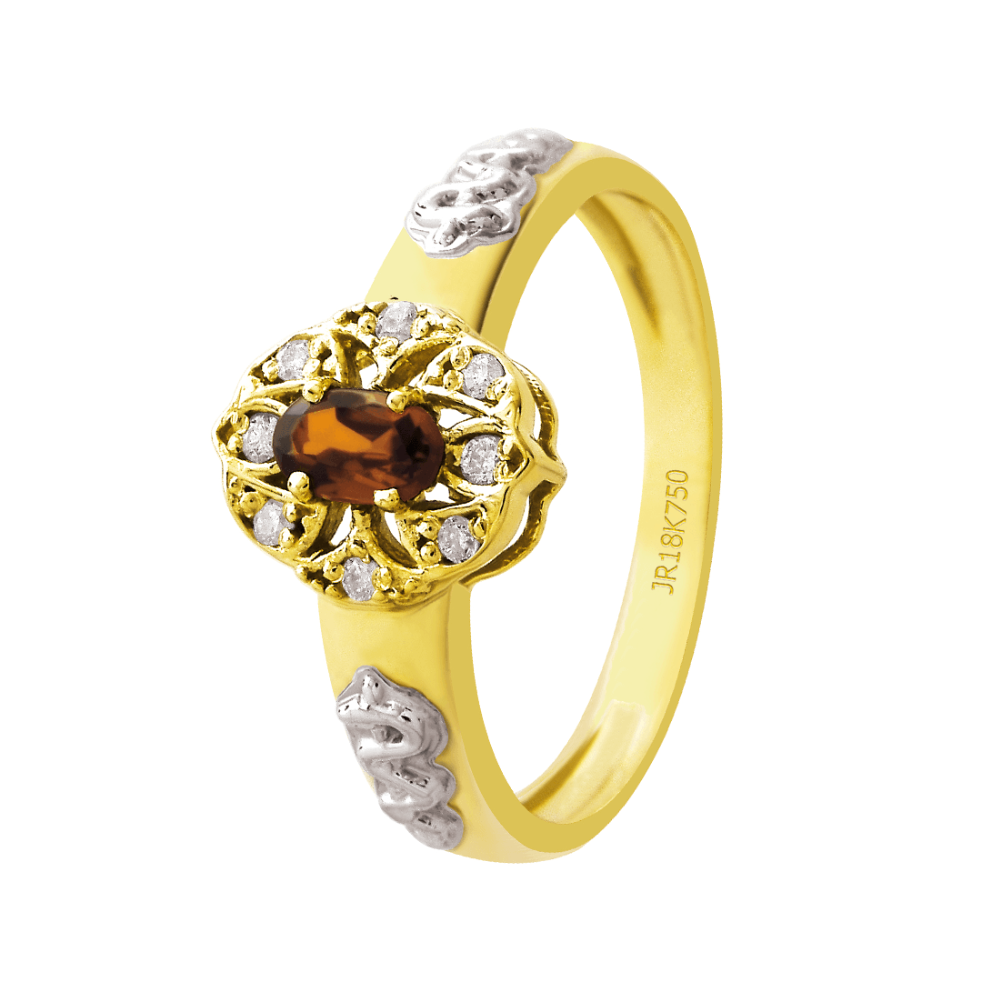 Anel de Formatura em Ouro 18K - Oval | Ouro Vale Joias