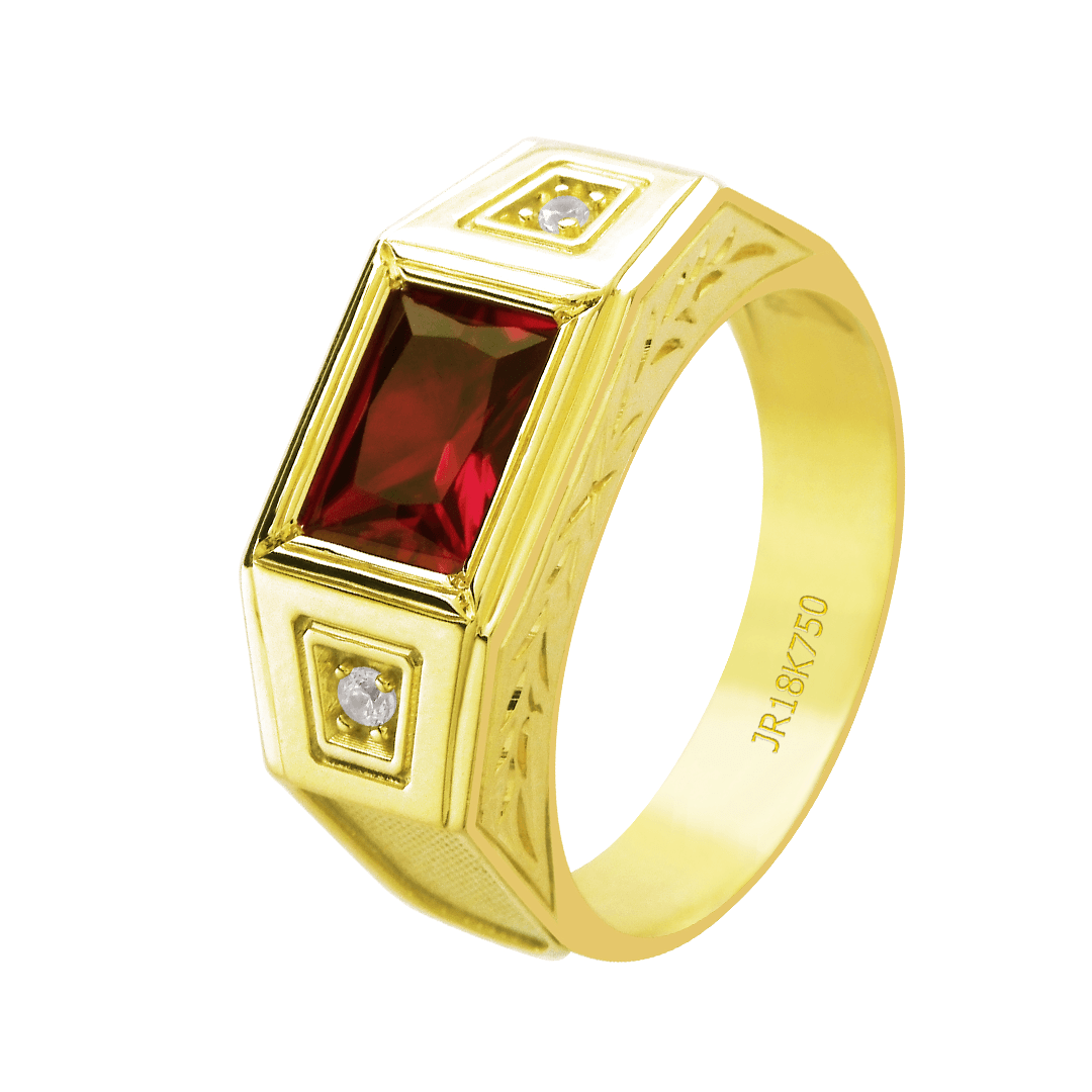 Anel de Formatura em Ouro 18k OV/AN018N| Parcele até 10x sem juros ...