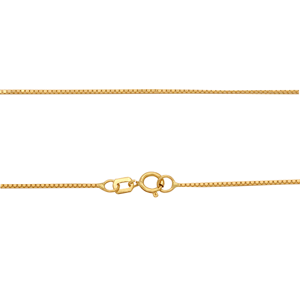 Corrente Veneziana em Ouro 18K Amarelo - 45cm | Ouro Vale Joias