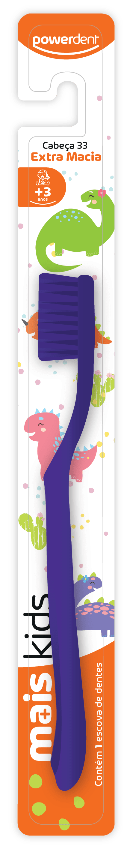 ESCOVA DE DENTES INFANTIL MAIS KIDS | Grupo PDHB - Loja Virtual