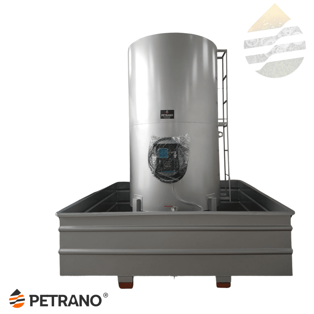 TANQUE AÉREO VERTICAL COM BACIA DE CONTENÇÃO | Loja Petrano