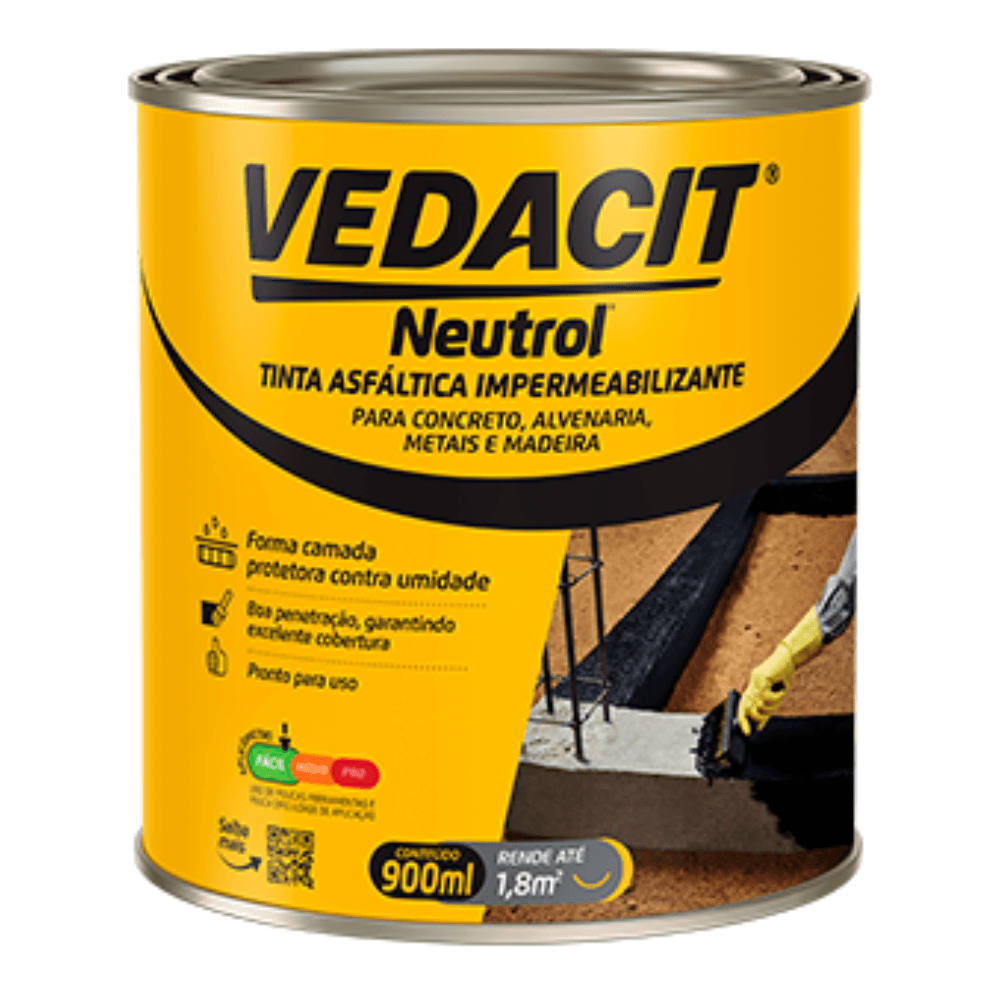 Neutrol Base solvente - 900ml | Protetintas