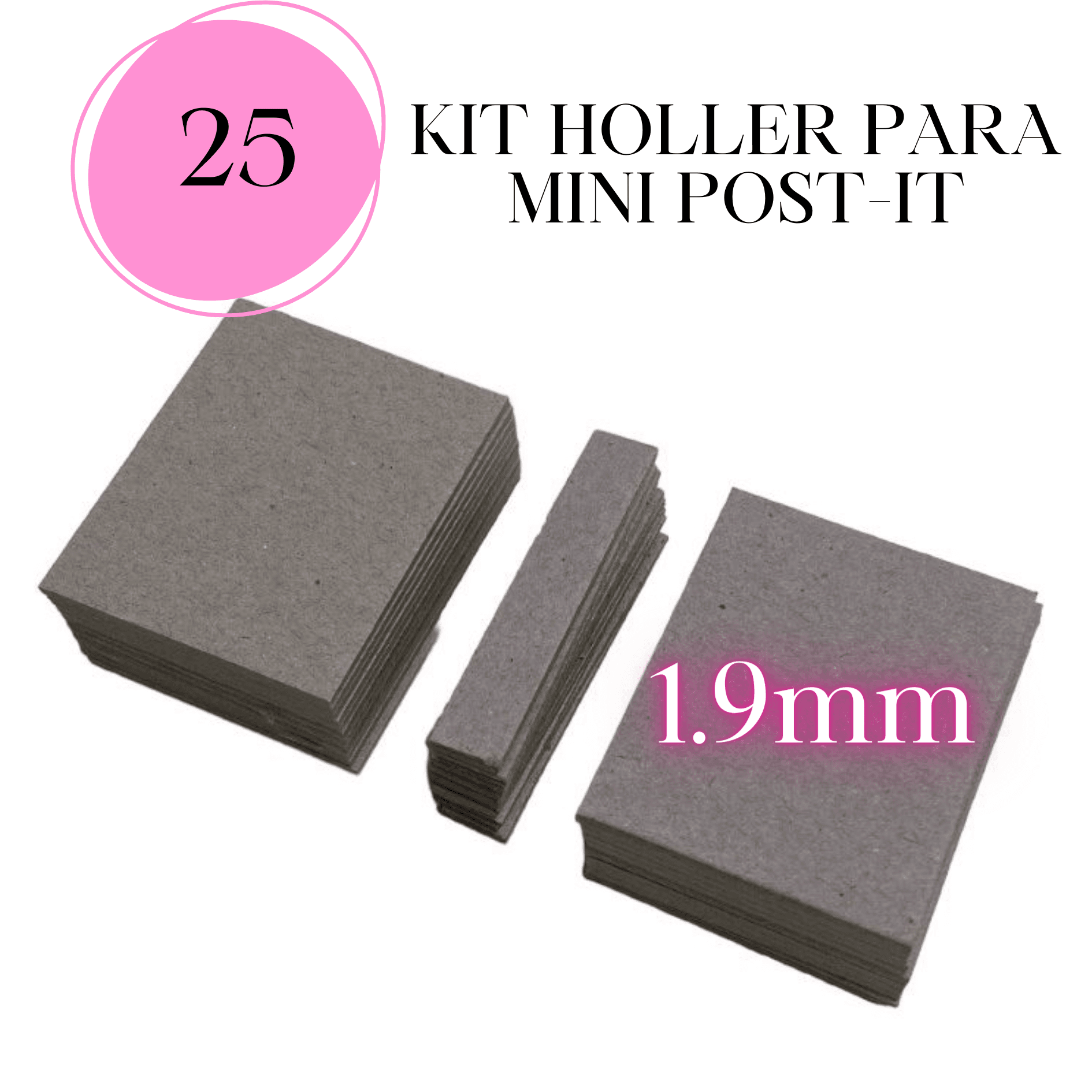 Kit Holler para mini post-it | QPAPEIS LTDA