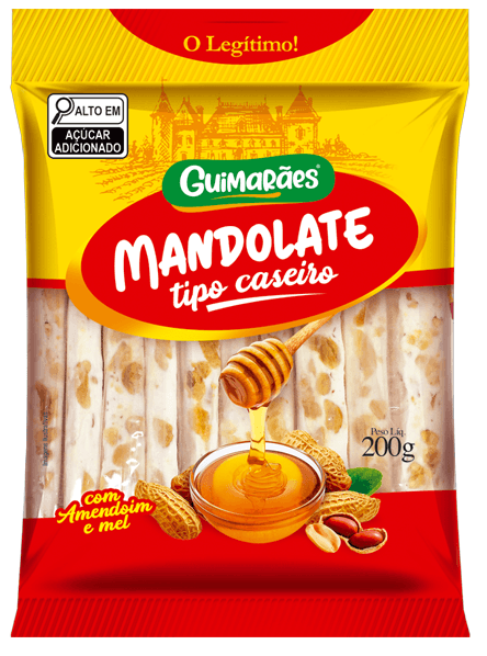 Mandolate Tipo Caseiro 200g | Guimarães Alimentos
