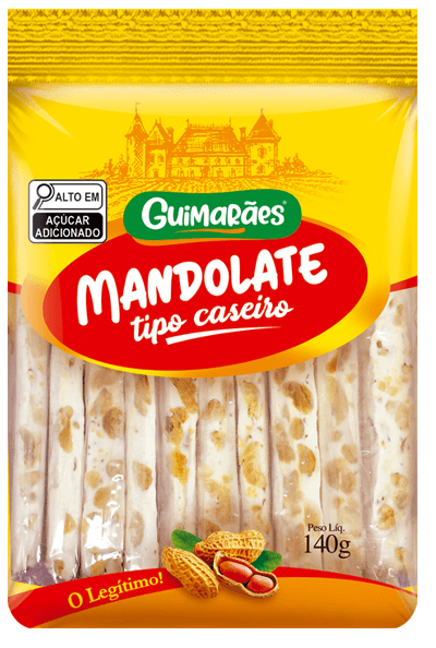 Mandolate Tipo Caseiro 140g | Guimarães Alimentos