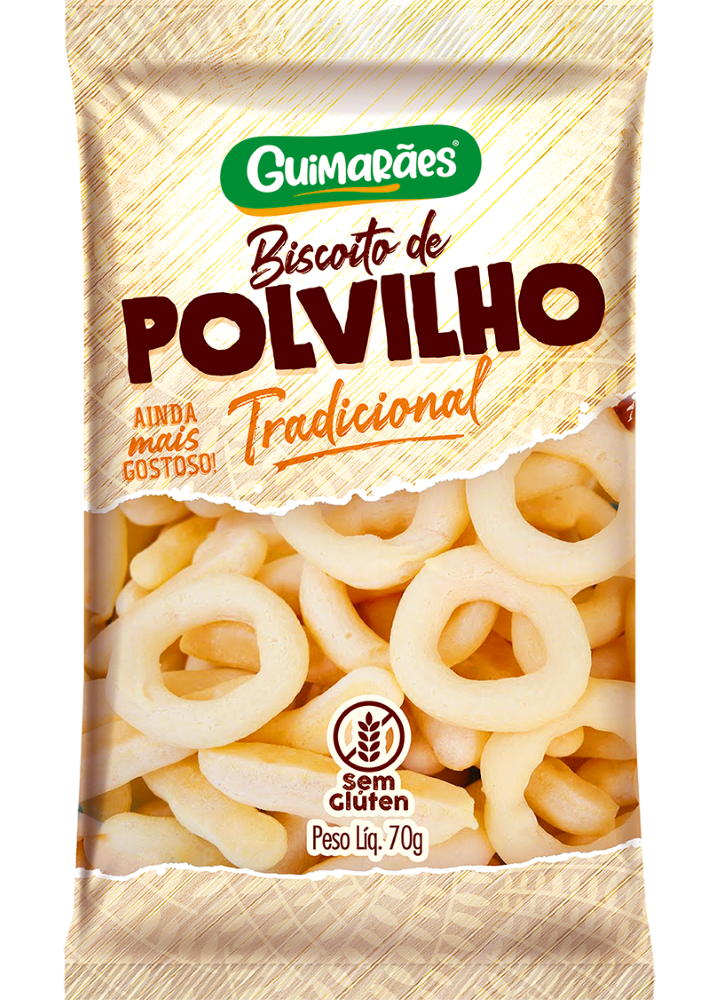 Biscoito de Polvilho 80g | Guimarães Alimentos
