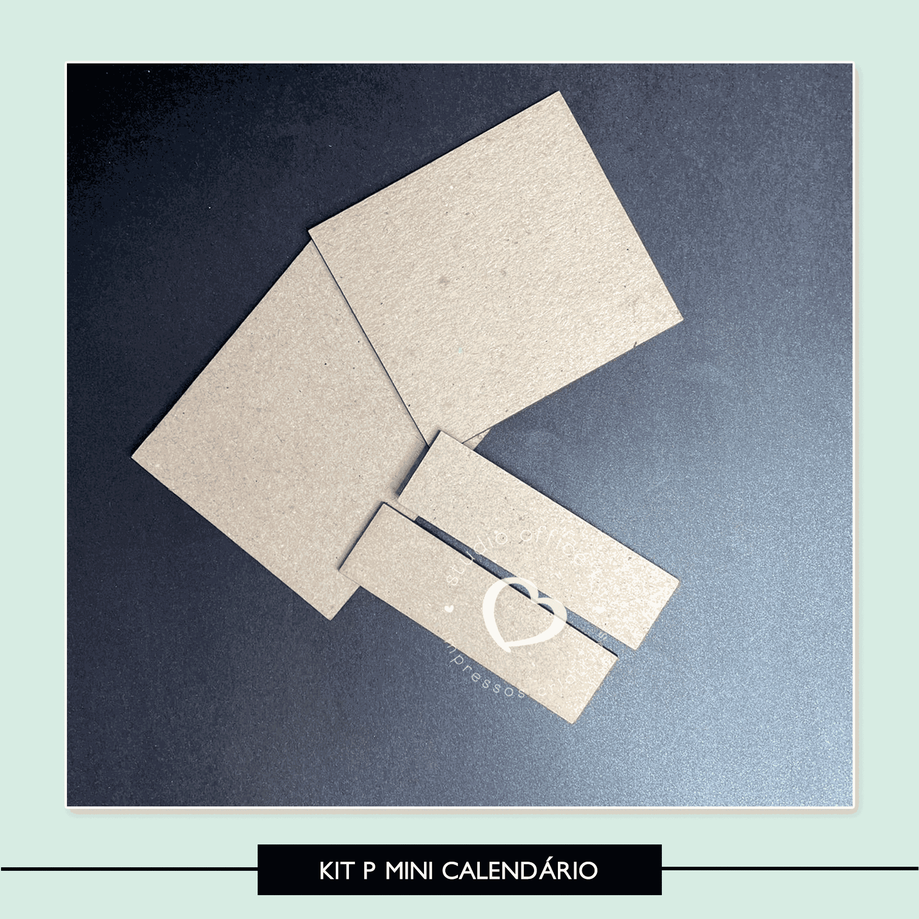 Kit para Mini Calendário | Studio Office K