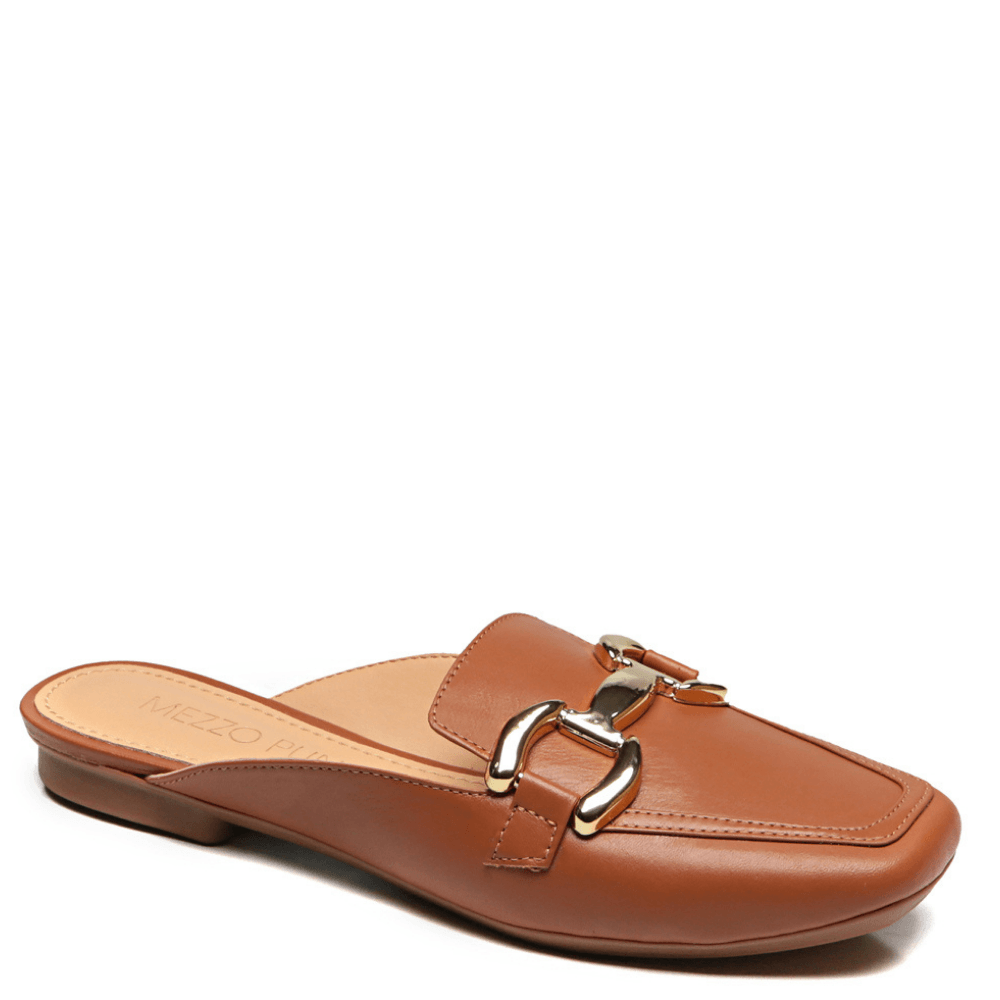 MULE BRIDÃO, EM COURO, CALCADOS, MULE, MEZZO PUNTO, INVERNO 2024, 34 ...