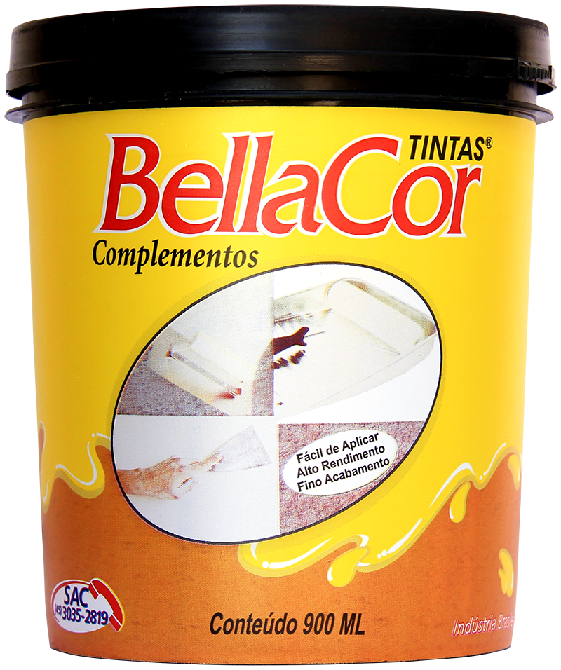 Fundo preparador de parede branco 0,9L - BellaCor | Tintavel