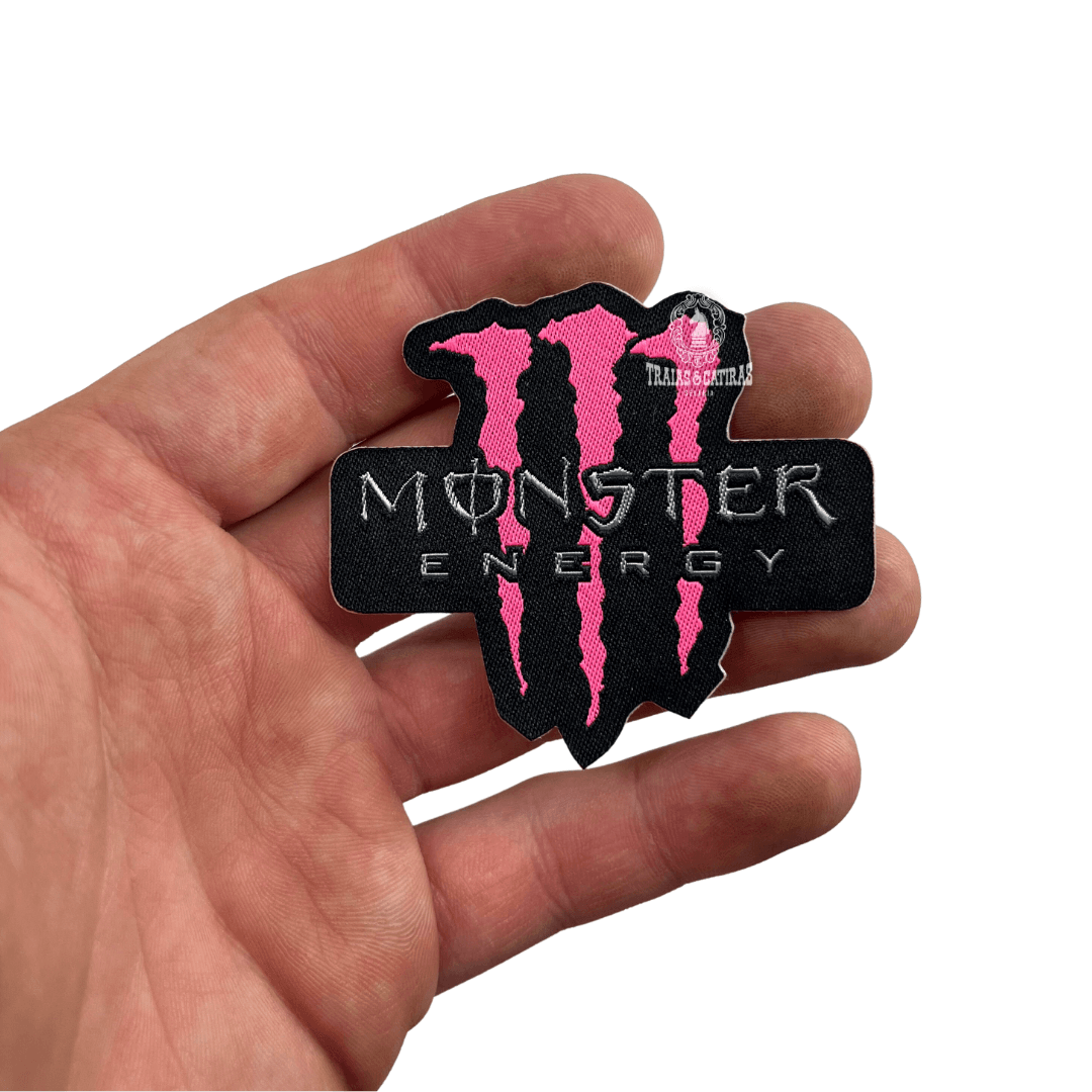 Adesivo para Chapéu - MONSTER ROSA (Patch) | Traias e Catiras | Todo ...
