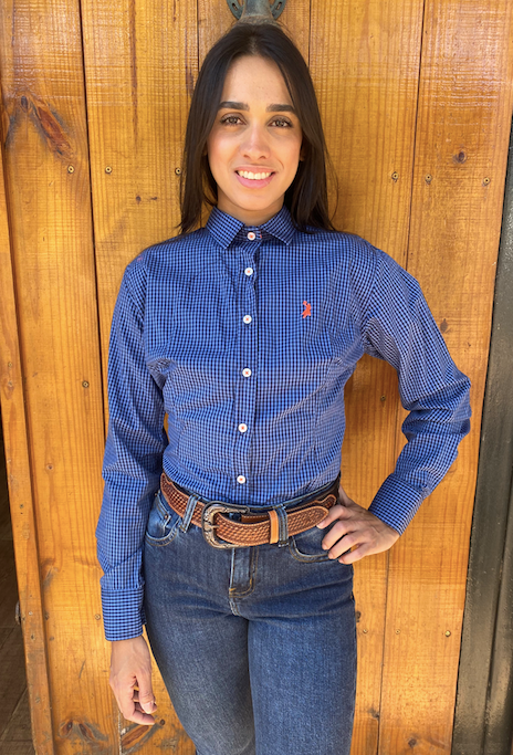 Camisa Austin Azul | VIP WESTERN