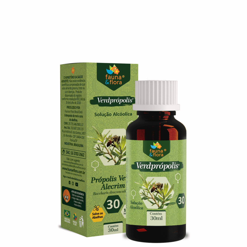 Própolis Verde Alcoólico - VerdPrópolis 30% 30ml | Fauna e Flora l Sua ...
