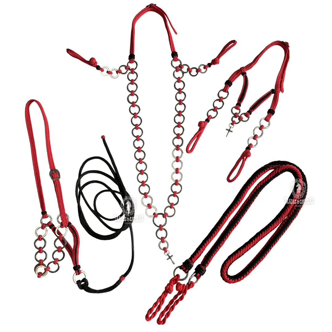 Traia Comercial - Argolinhas Completa - Vermelha e Preta | Traias e ...