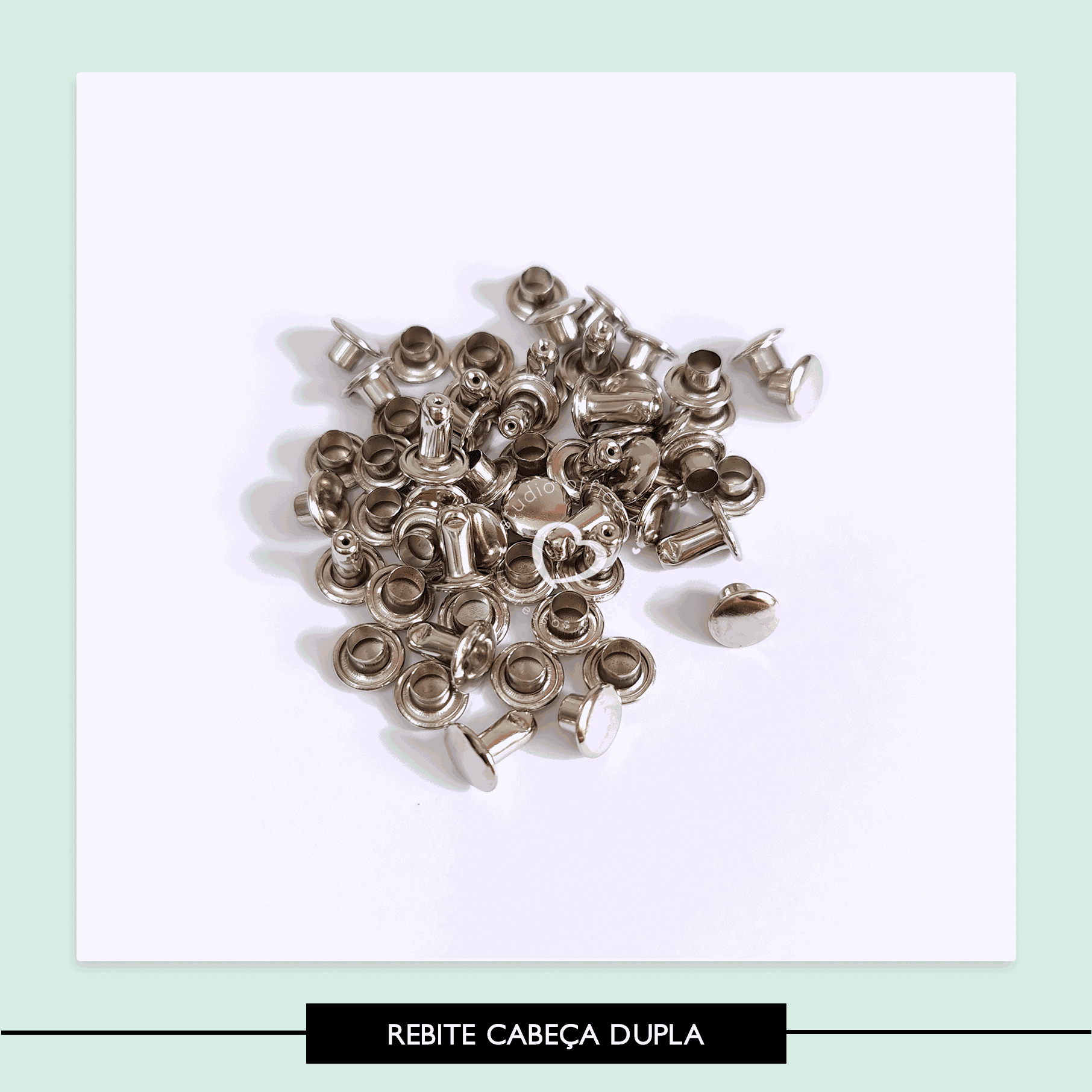 Rebite 1,5 - cabeça dupla | Studio Office K