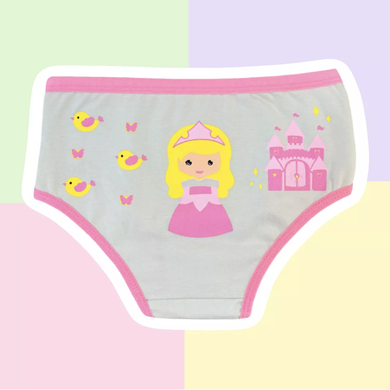 CALCINHA INFANTIL - AURORA (VERDE BEBÊ) | Bella Mini