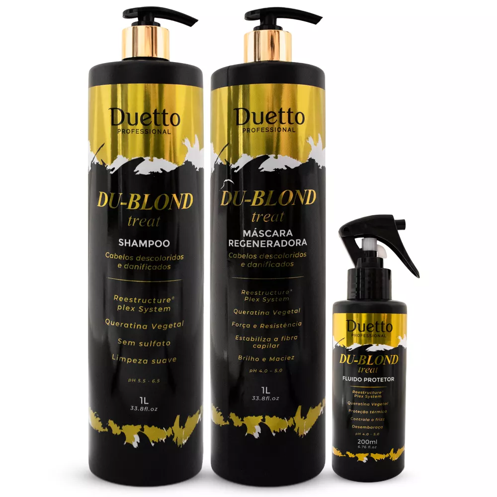 Kit Du Blond Treat Duetto Professional | Loja Duetto Super