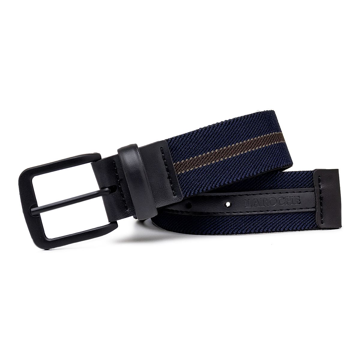 Cinto Masculino Laroche Elástico - Marinho | Calçados Laroche