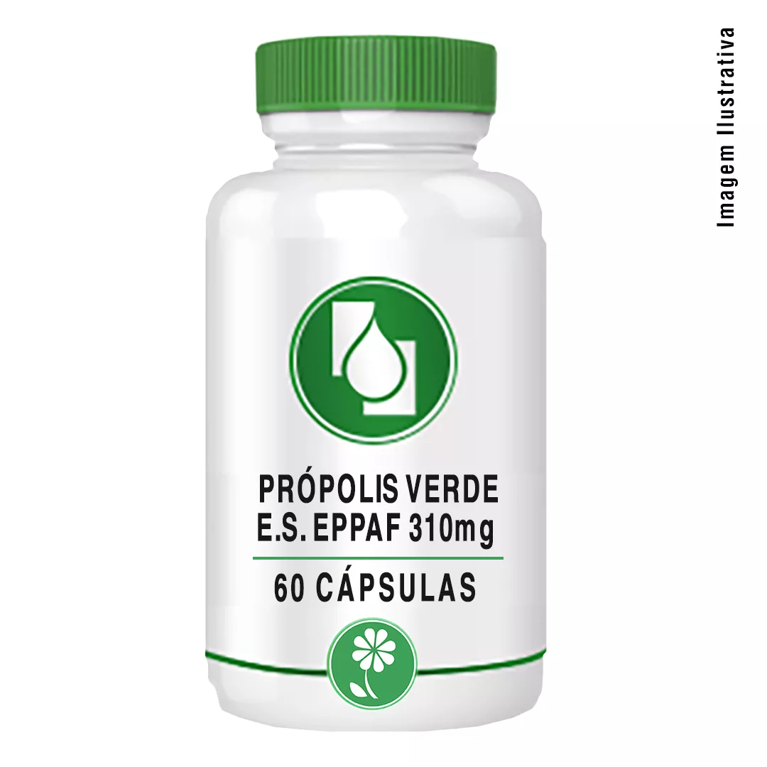 Própolis Verde E.S. EPPAF 310mg 60cápsulas | Seiva Manipulação ...