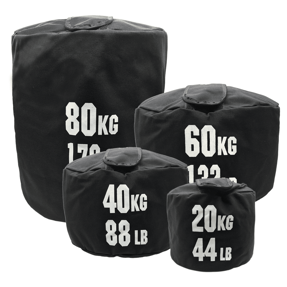 KIT SANDBAG STRONGMAN 20KG - 40KG - 60KG - 80K VAZIO | INICIATIVA ...