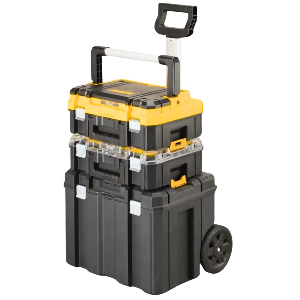 Caixa de Ferramentas Torre Modular Móvel Com Rodas Dewalt TSTAK ...
