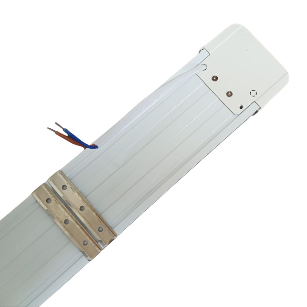 Luminária Led Linear Slim 120cm 3000K 54W Bivolt Completa | Broketto ...
