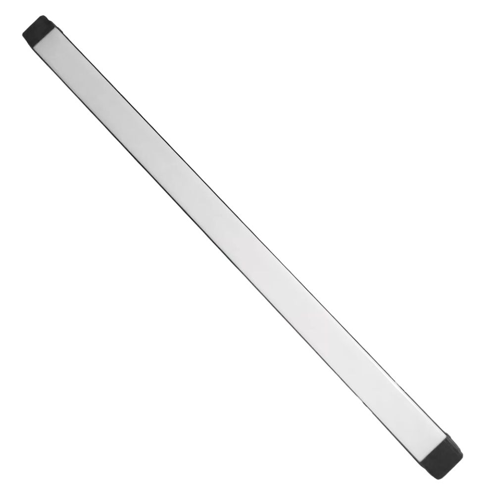 Luminária Led Linear Slim 120cm 4000K 54W Preta Bivolt Completa ...