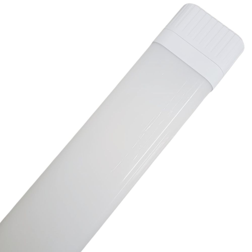Luminária Led Linear Slim 120cm 6500K 80W Bivolt Completa | Broketto ...
