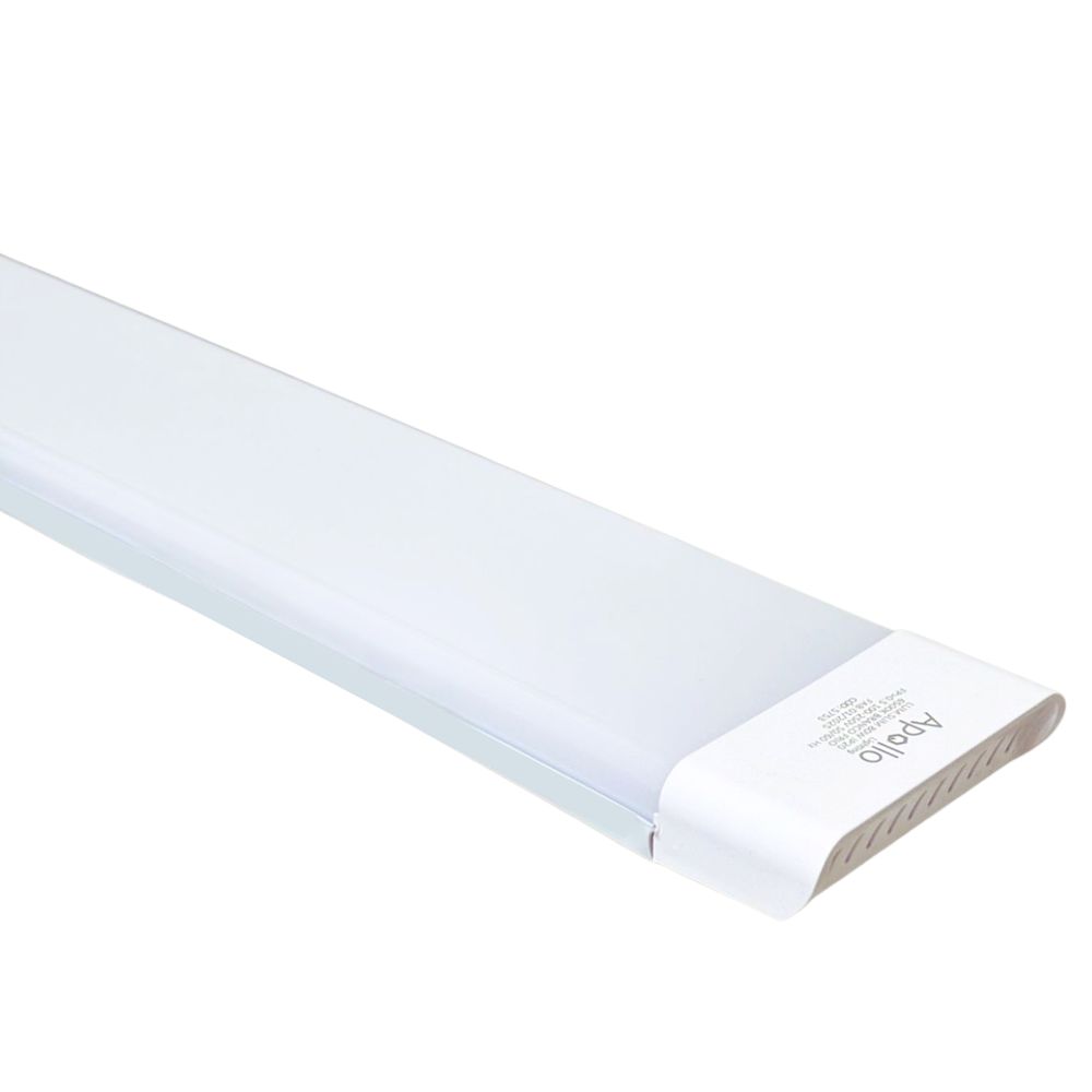 Luminária Led Linear Slim 120cm 6500K 80W Bivolt Completa | Broketto ...