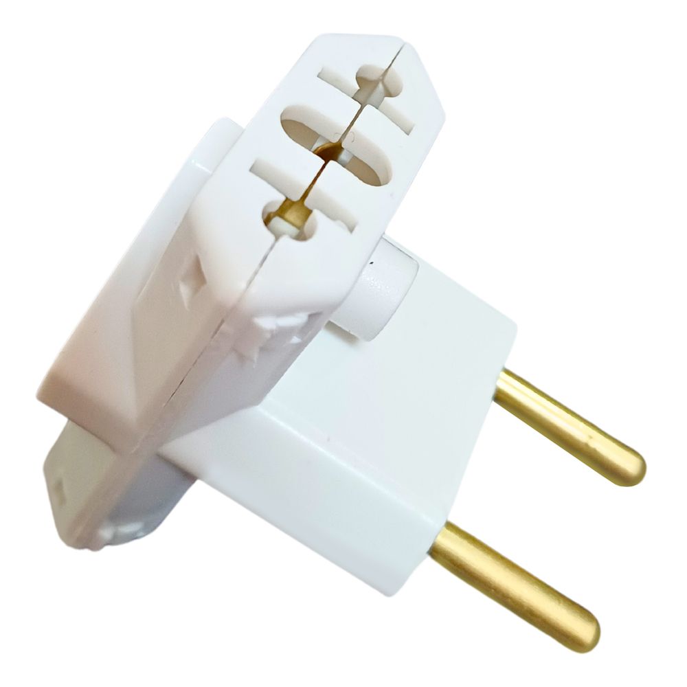 Benjamin Plug T Adaptador Tomada 3 Saídas Branco 10A | Broketto ...