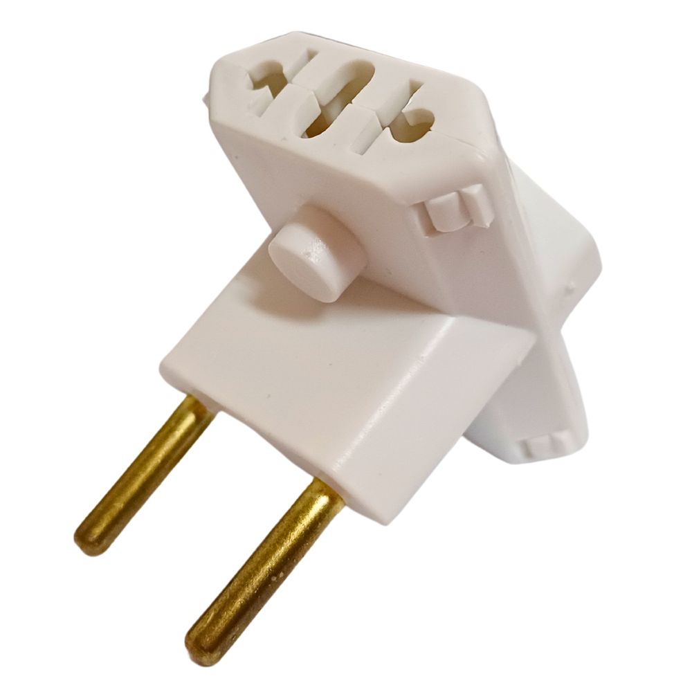 Benjamin Plug T Adaptador Tomada 3 Saídas Branco 10A | Broketto ...