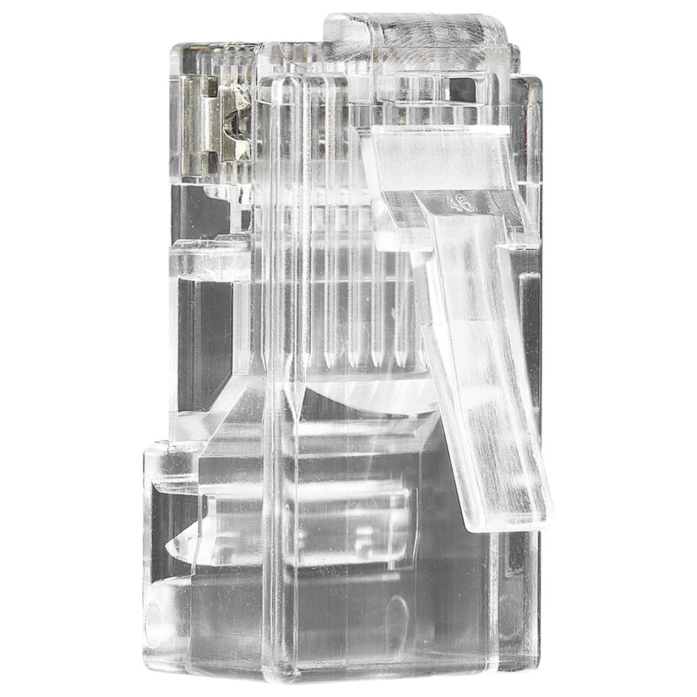 Kit 10 Conector RJ45 CAT6 Macho Cabo de Rede | Broketto Materiais Elétricos