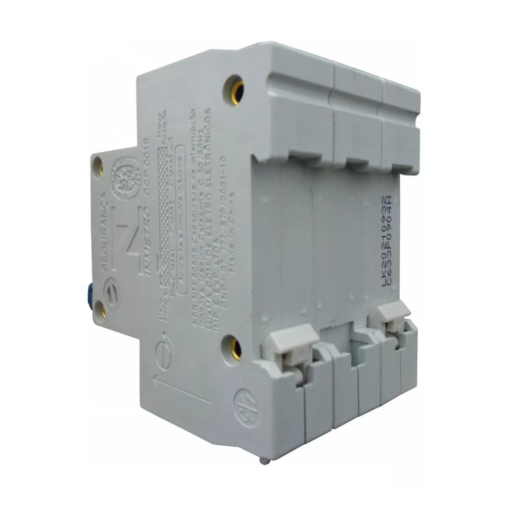 Disjuntor Din Curva C 3 Polos 63A Lukma | Broketto Materiais Elétricos