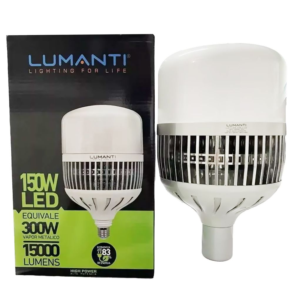 Lâmpada Led Alta Potência 150W E-40 Branca Fria 6500K | Broketto Materiais Elétricos