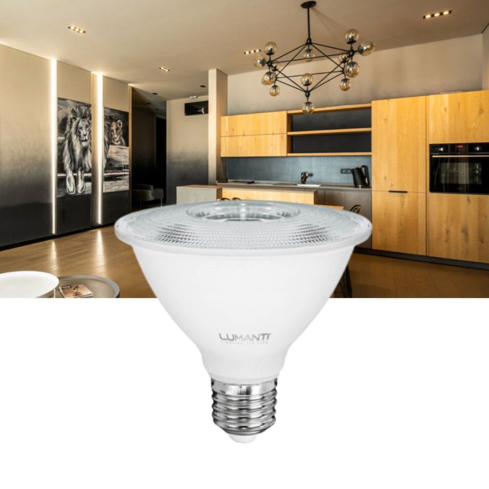 Lâmpada Led Par30 9,9W 3000K E-27 Bivolt | Broketto Materiais Elétricos