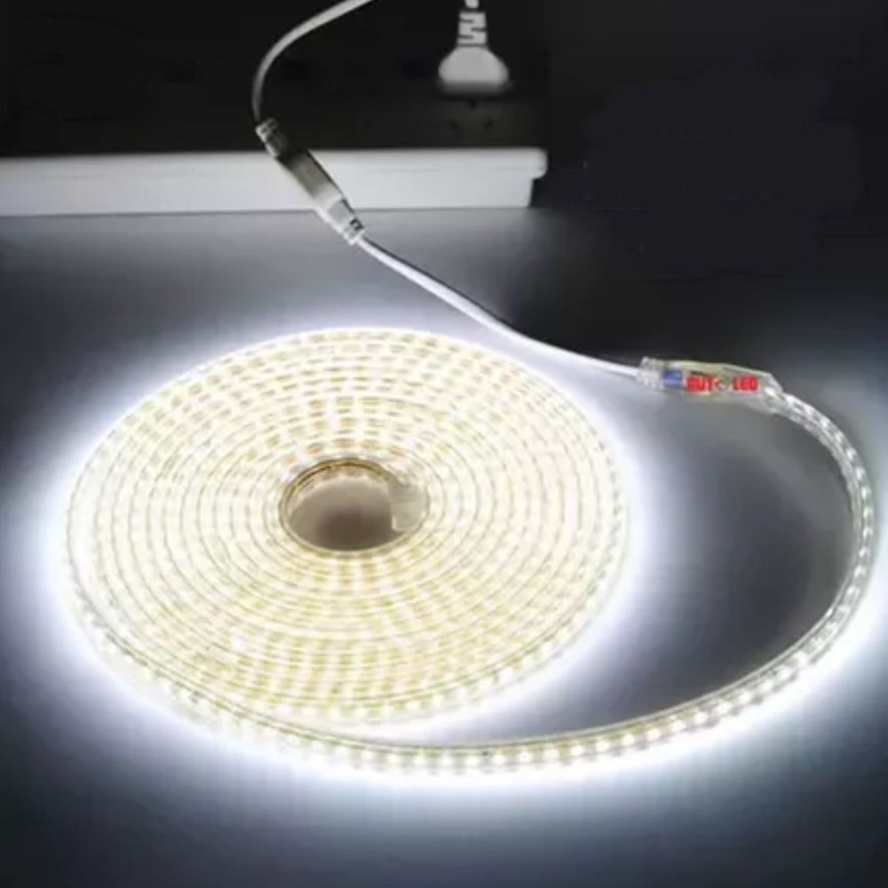 Fita Led 5 Metros 127V 15W/m IP65 6500K Branco Frio | Broketto ...