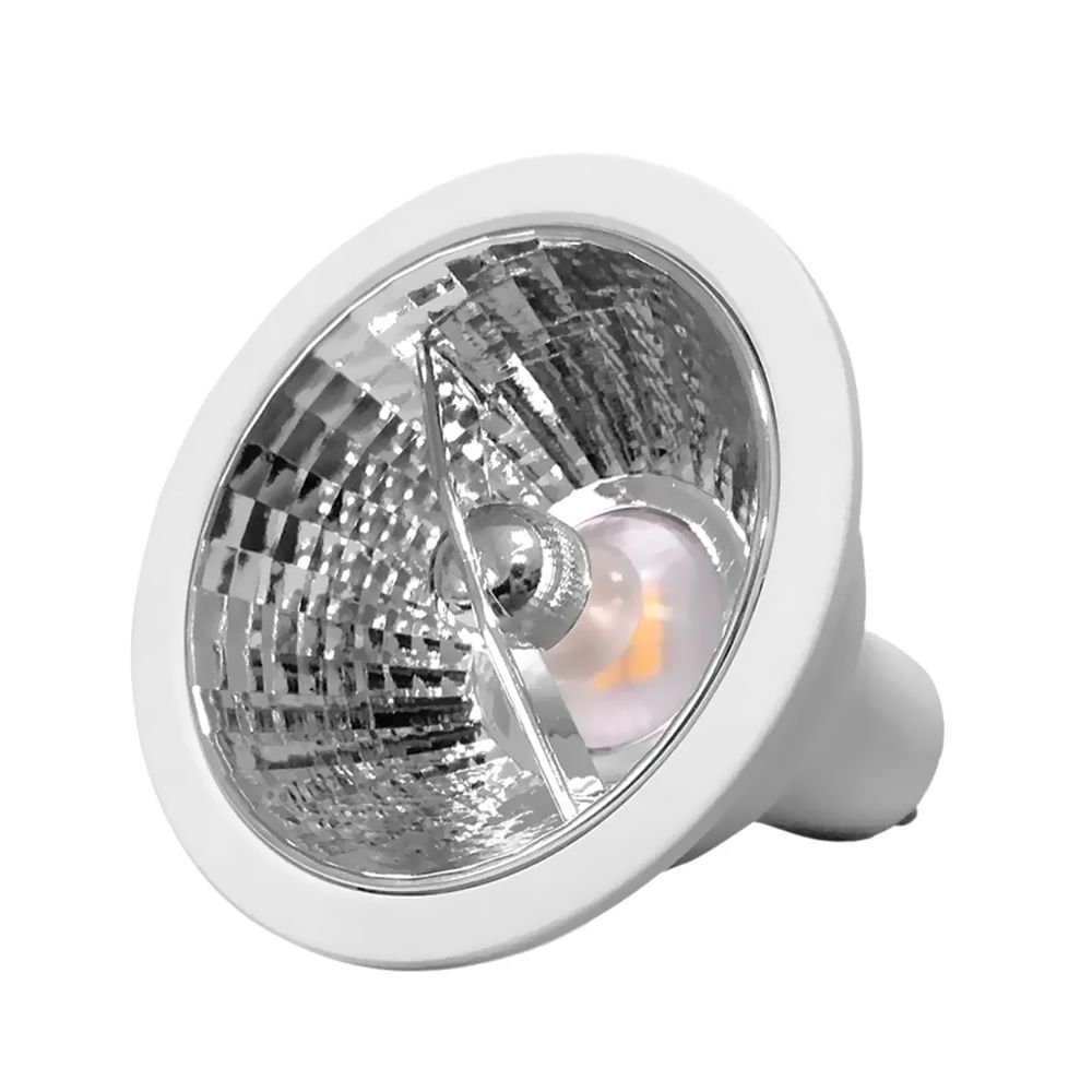 Lâmpada Led AR70 7W 3000K Branco Quente Bivolt | Broketto Materiais Elétricos