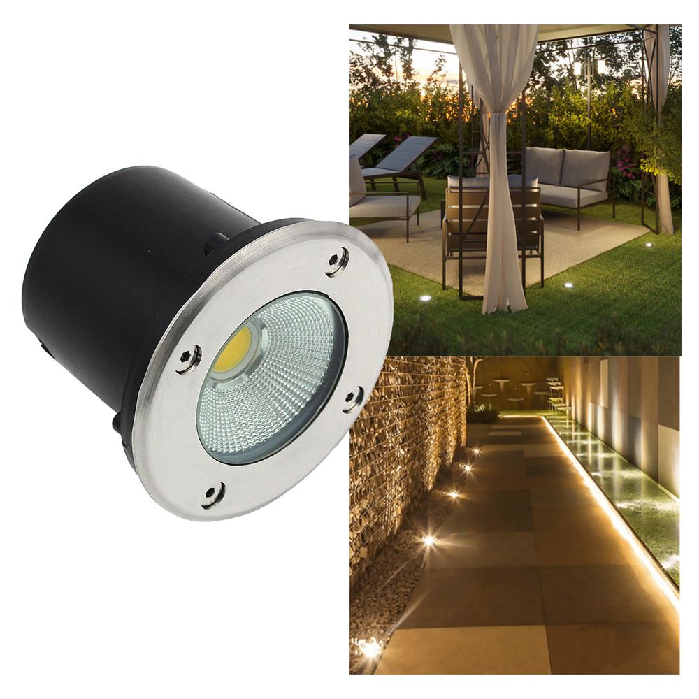 Spot Balizador Led Embutir Piso Chão 5W 3000K Prova D\'água | Broketto ...