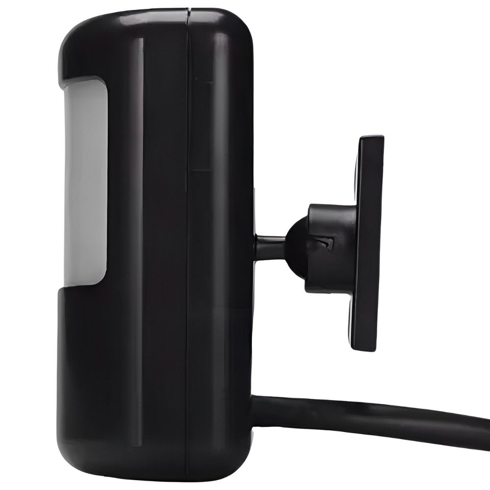 Sensor de Presença com Fotocélula de Sobrepor Parede Uso Interno Preto ...