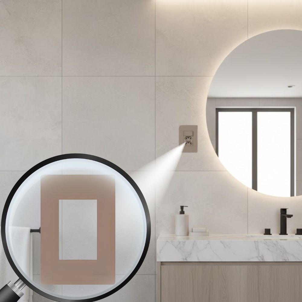 Placa 4x2 3 Postos Argila Infiniti Plus c/ Suporte Margirius | Broketto ...