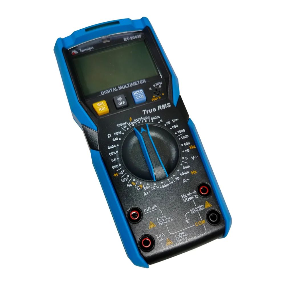 Múltimetro Digital ET-2042F True RMS Cat 3 600V Minipa | Broketto ...