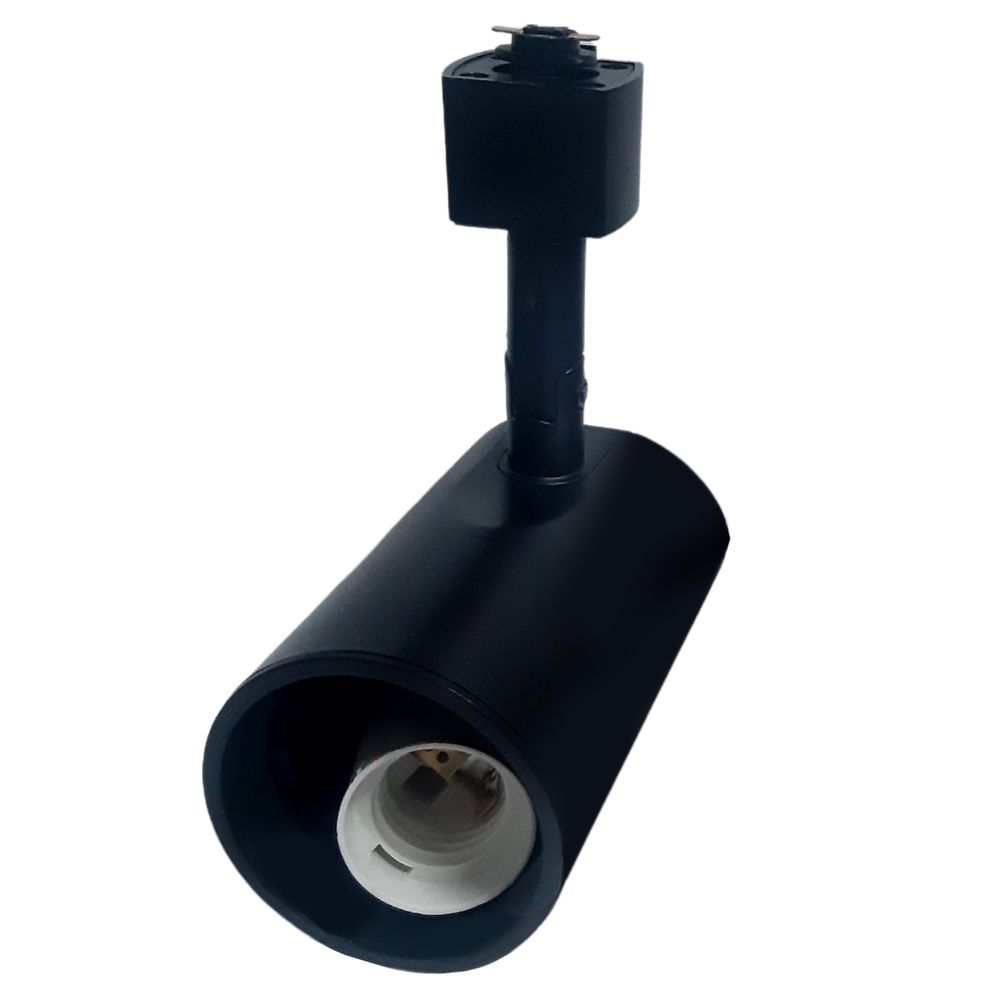 Spot Pipe Trilho Eletrificado PAR20 Preto | Broketto Materiais Elétricos