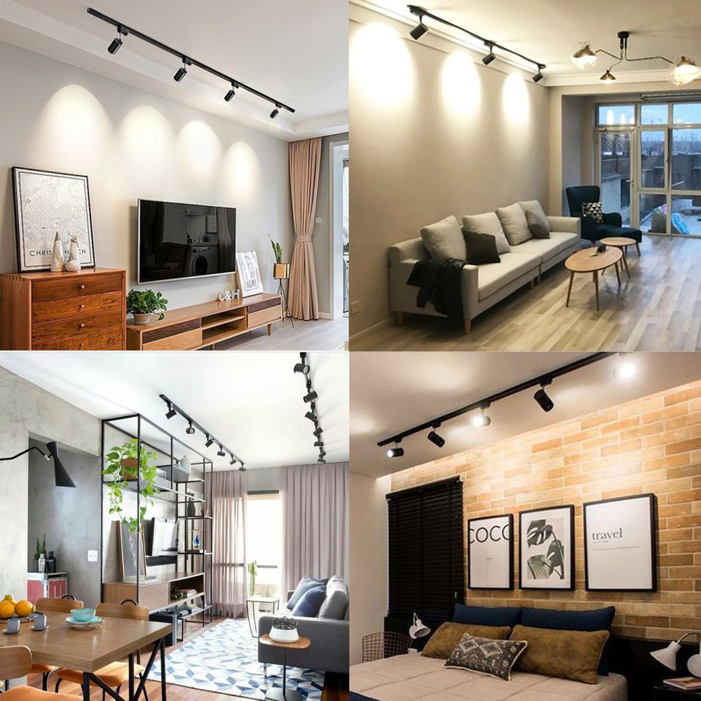 Spot Pipe Trilho Eletrificado PAR20 Preto | Broketto Materiais Elétricos