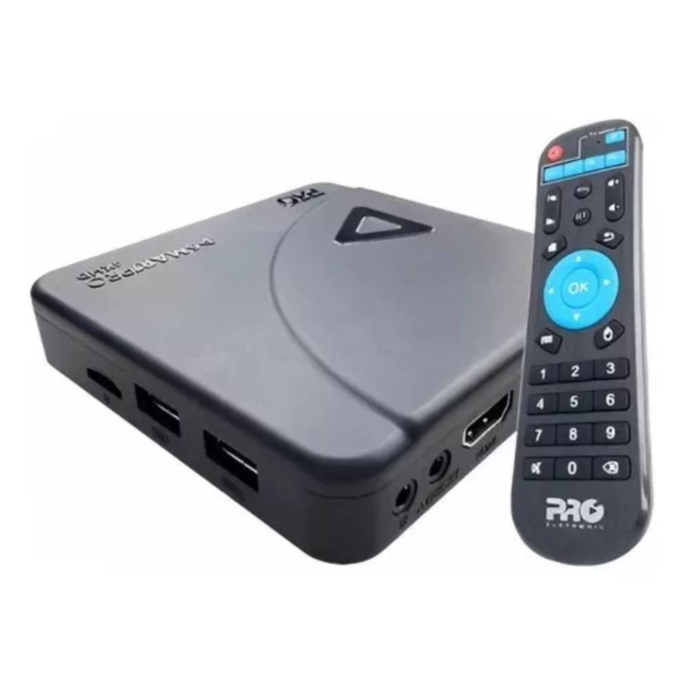 TV Box SmartPro 4K HD | Broketto Materiais Elétricos