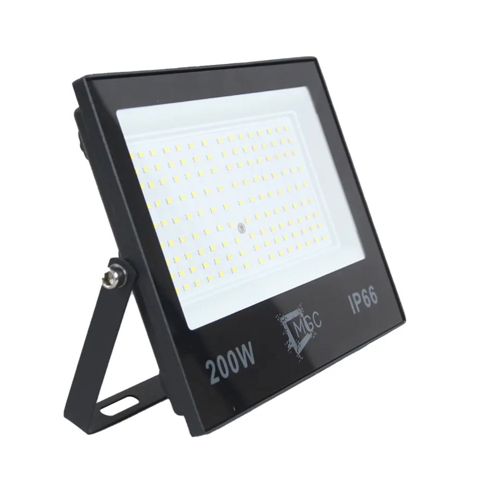 Refletor LED 200W SMD Holofote Prova Dagua 6500K IP66 Bivolt | Broketto Materiais Elétricos